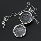 Vampire Diaries Elena Gilbert Vervain Locket Daylight Necklace ~ 925 S