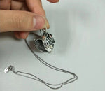 Vampire Diaries Elena Gilbert Vervain Locket Daylight Necklace ~ 925 S