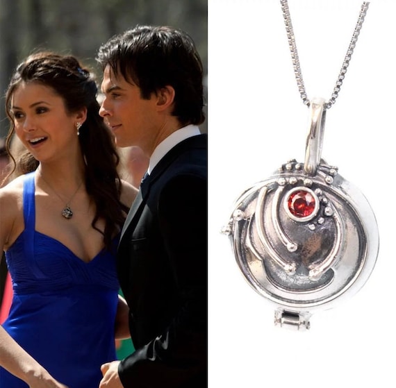 Elena vervain necklace sterling silver store