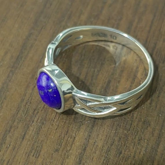 Vampire Diaries - Lapis Silver Daylight Rings