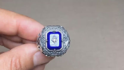 Vampire Diary ring ~ Caroline Forbes Daylight Ring - 925 Sterling Silv ...